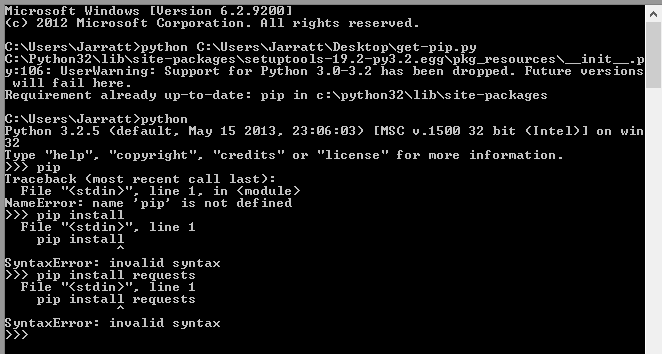 Python Pip Install